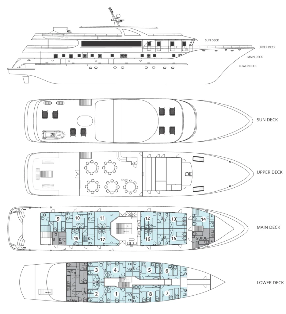 MV Alpha | Deluxe Superior Ship for Adriatic Cruises